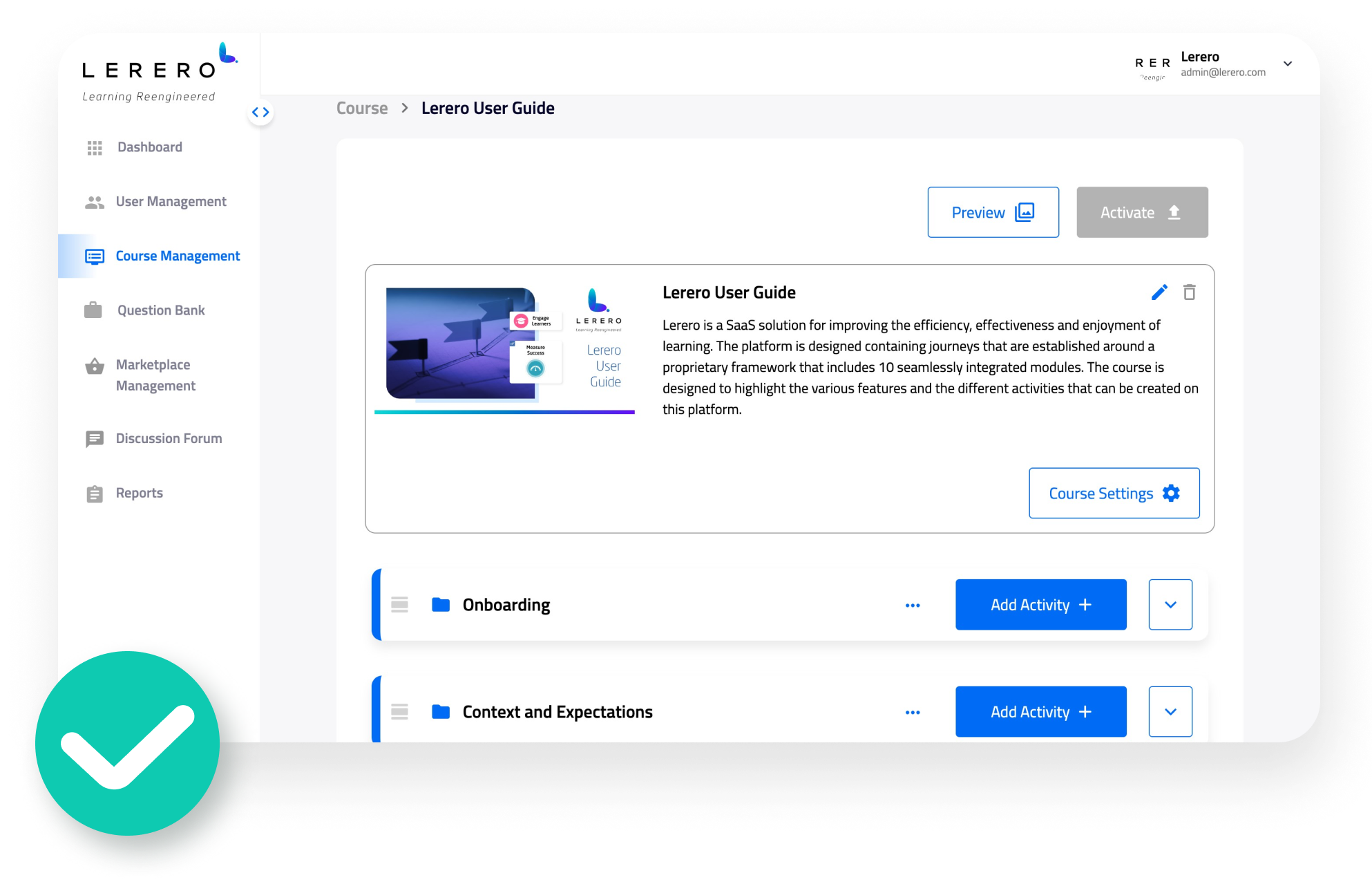 Corporate Training Platform | Customizable, Gamified & Audit-Ready – Lerero